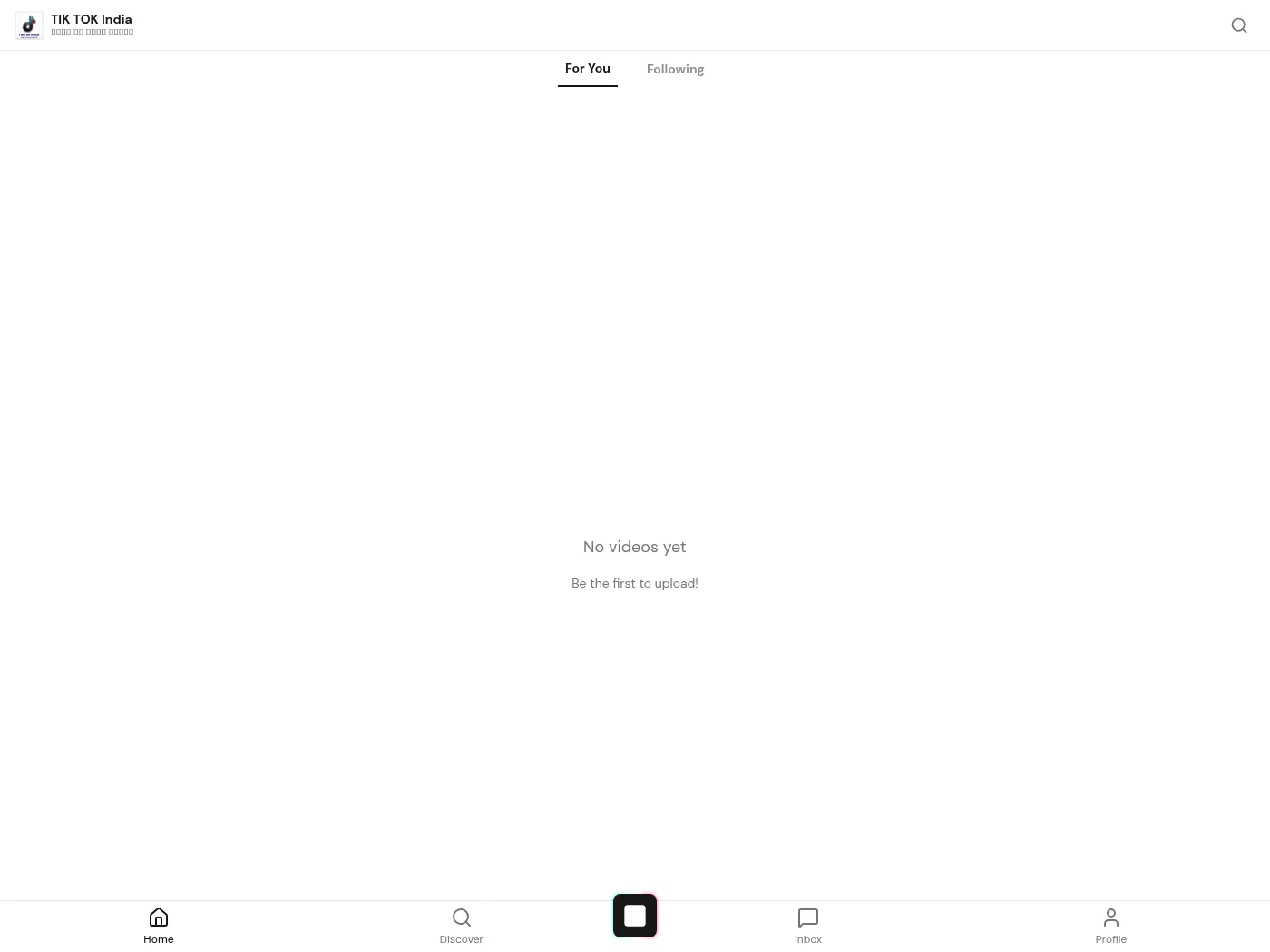 TIK TOK India