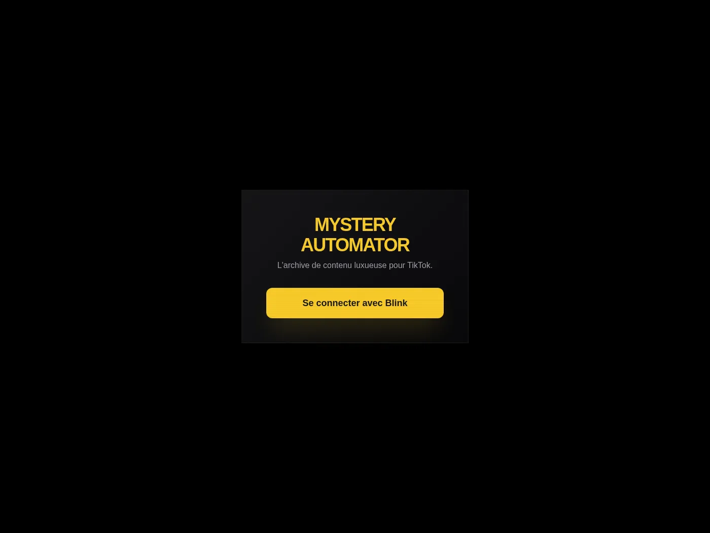 TikTok Mystery Automator