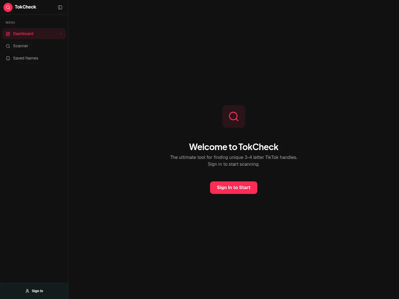 TikTok Name Checker