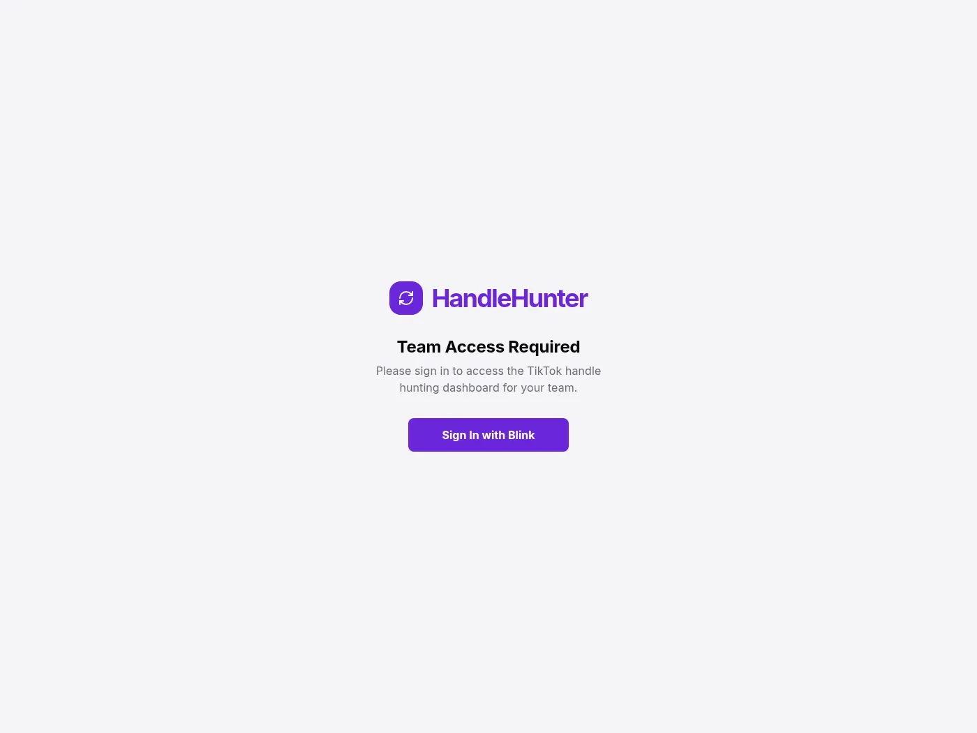 TikTok Handle Hunter