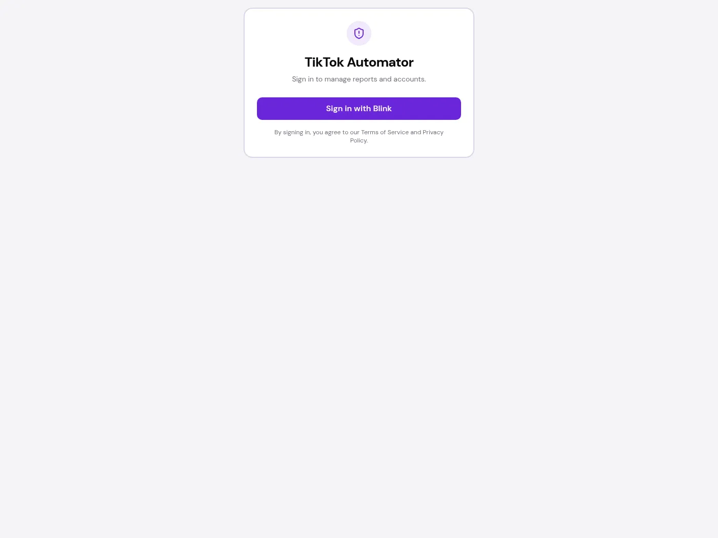 TikTok Report Automator