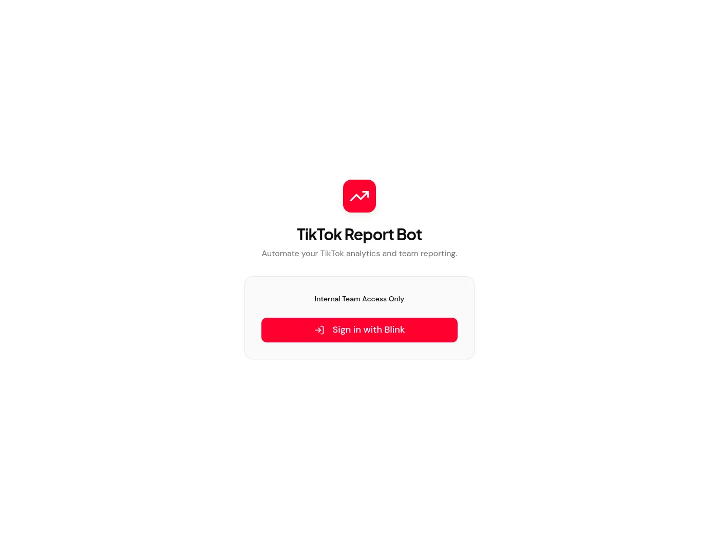 TikTok Report Bot