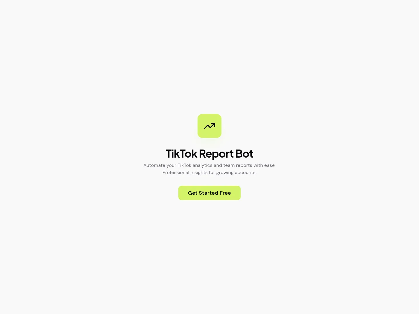 TikTok Report Bot