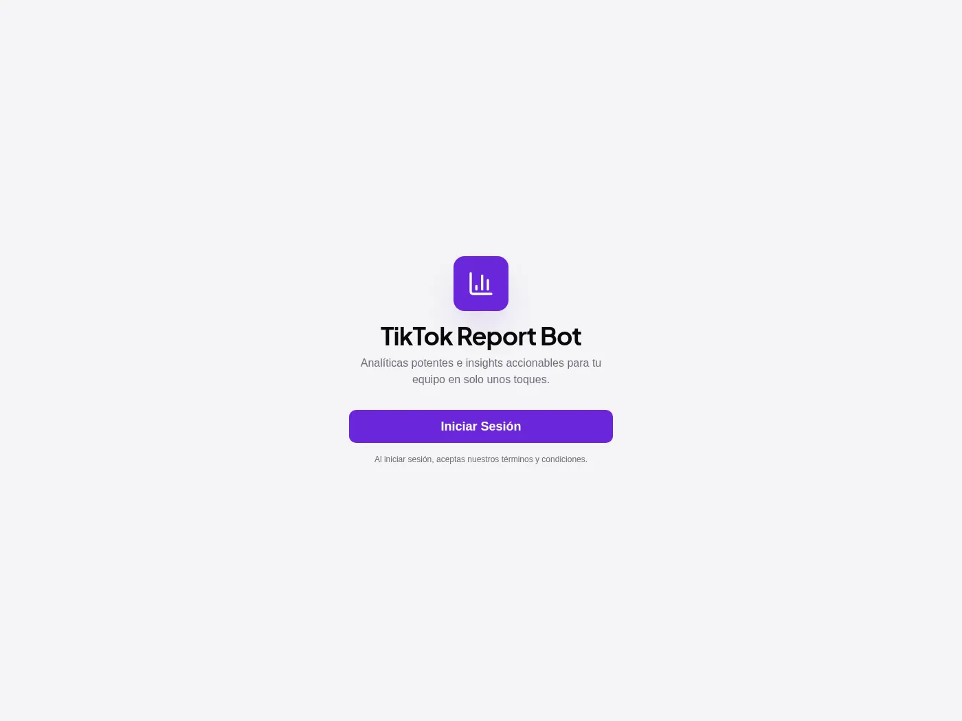 TikTok Report Bot