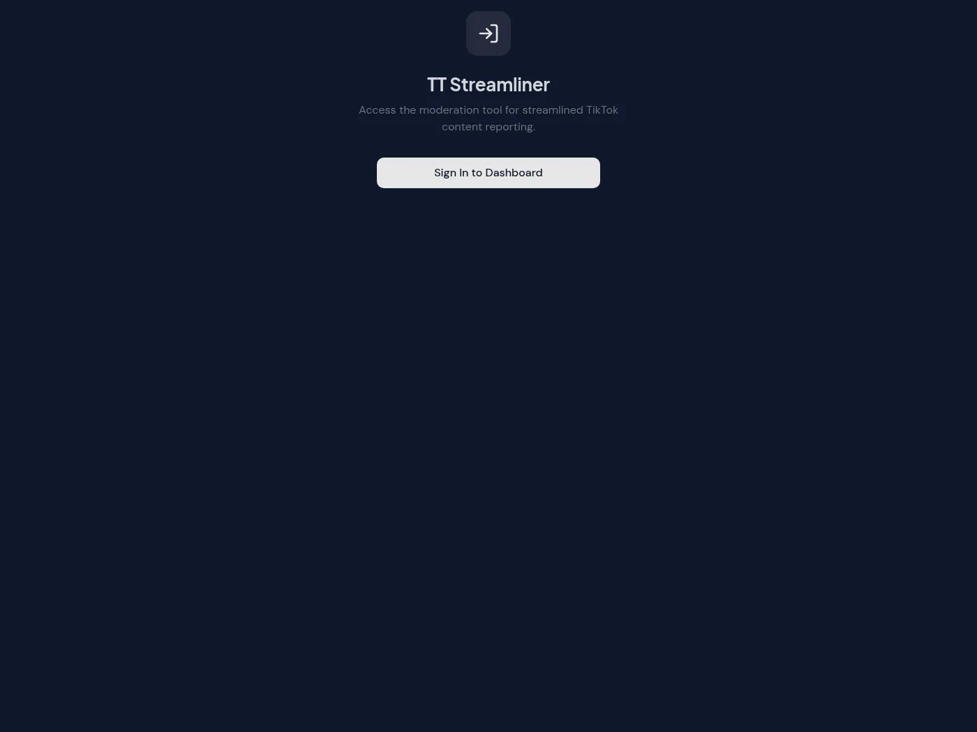 TikTok Report Streamliner