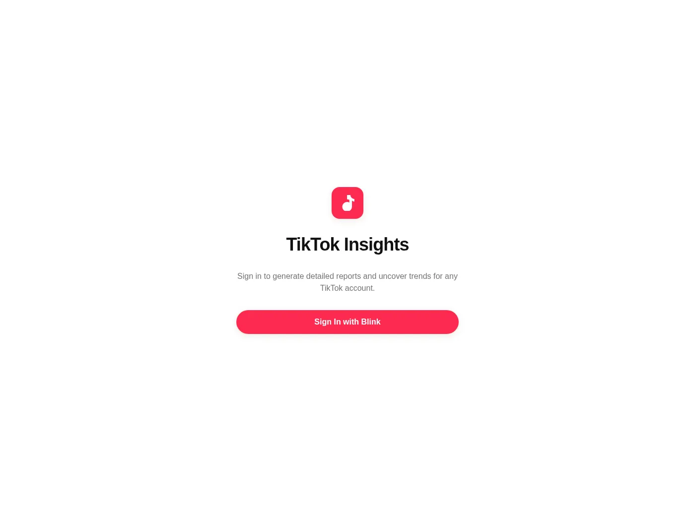 TikTok Insights Reporter