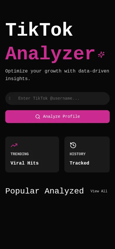 TikTok Report Analyzer