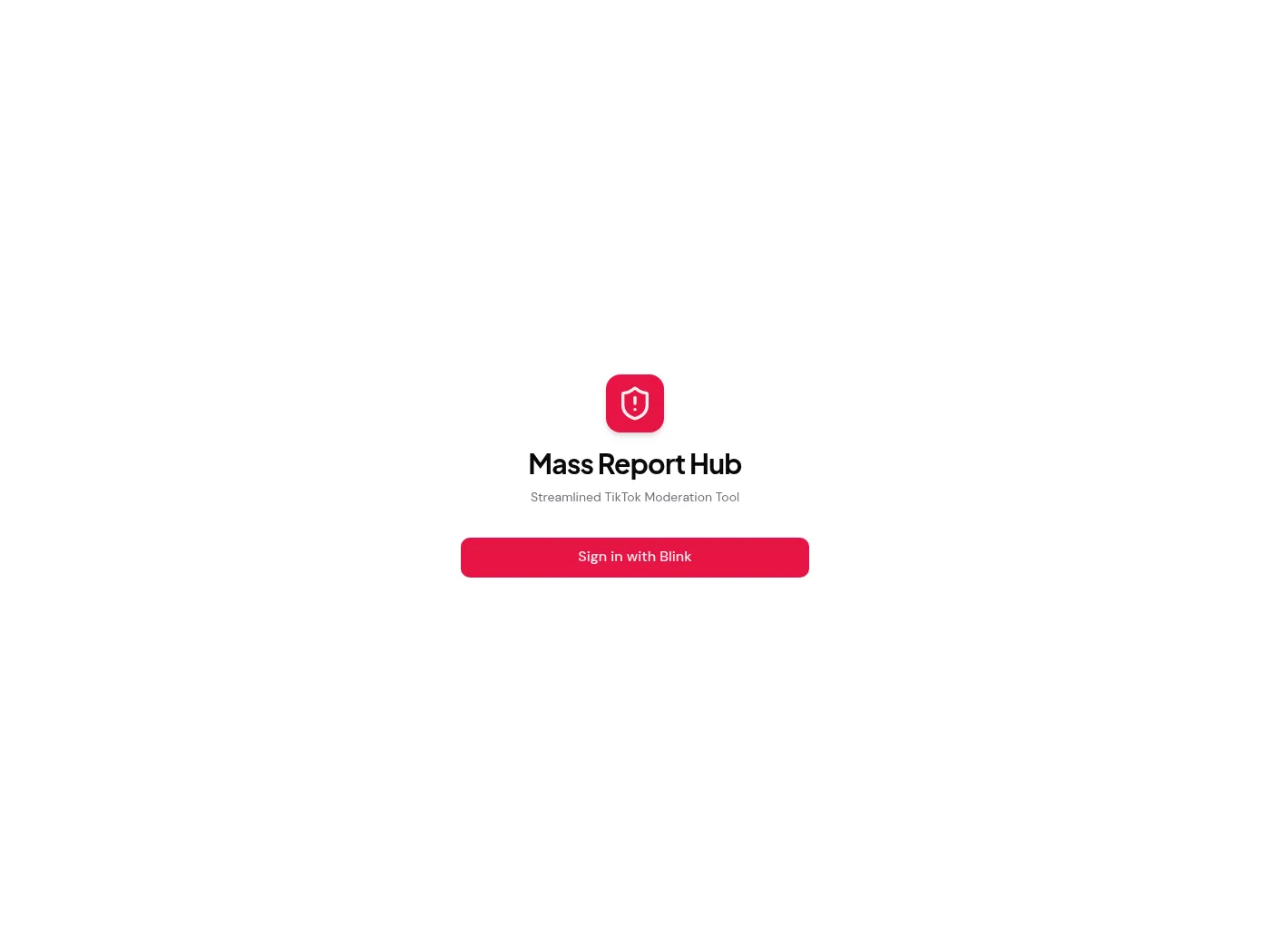 TikTok Mass Report Hub