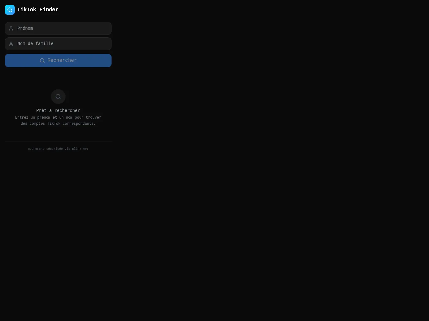 TikTok Finder Extension
