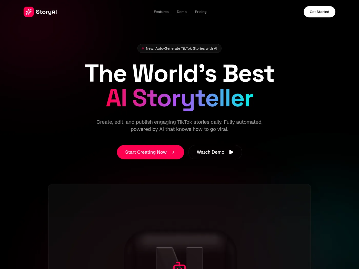 Storyteller AI for TikTok