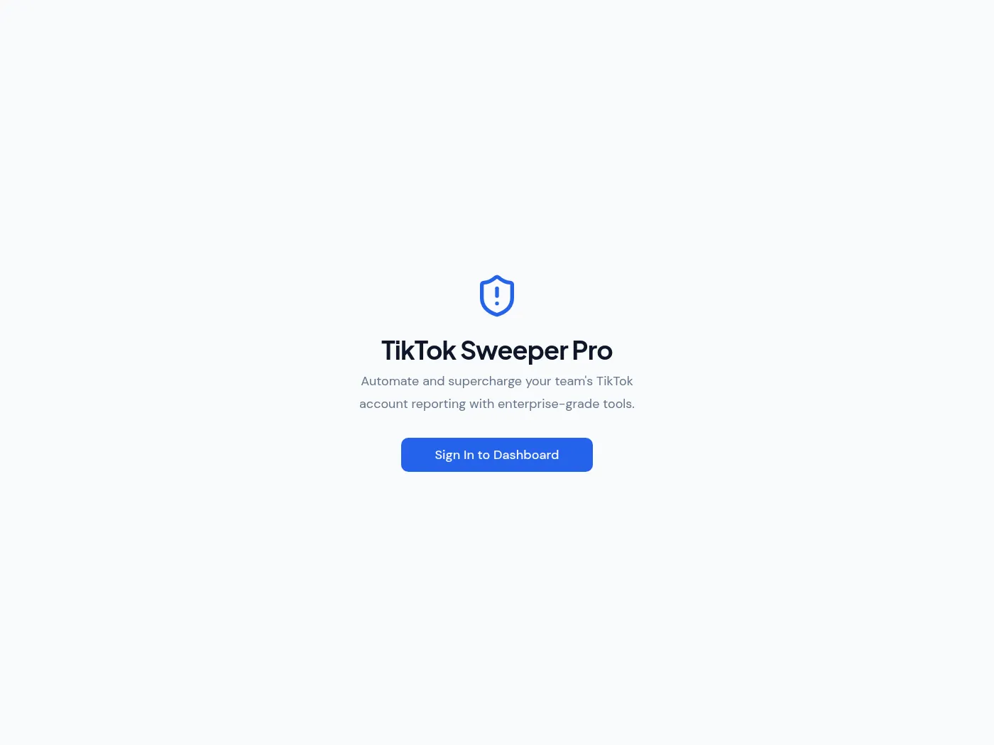 TikTok Sweeper Pro