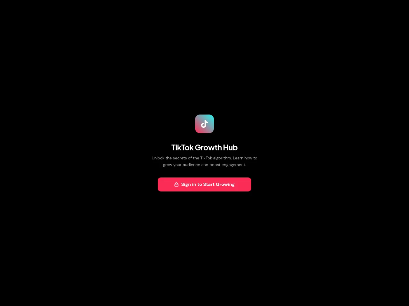 TikTok Growth Video Hub
