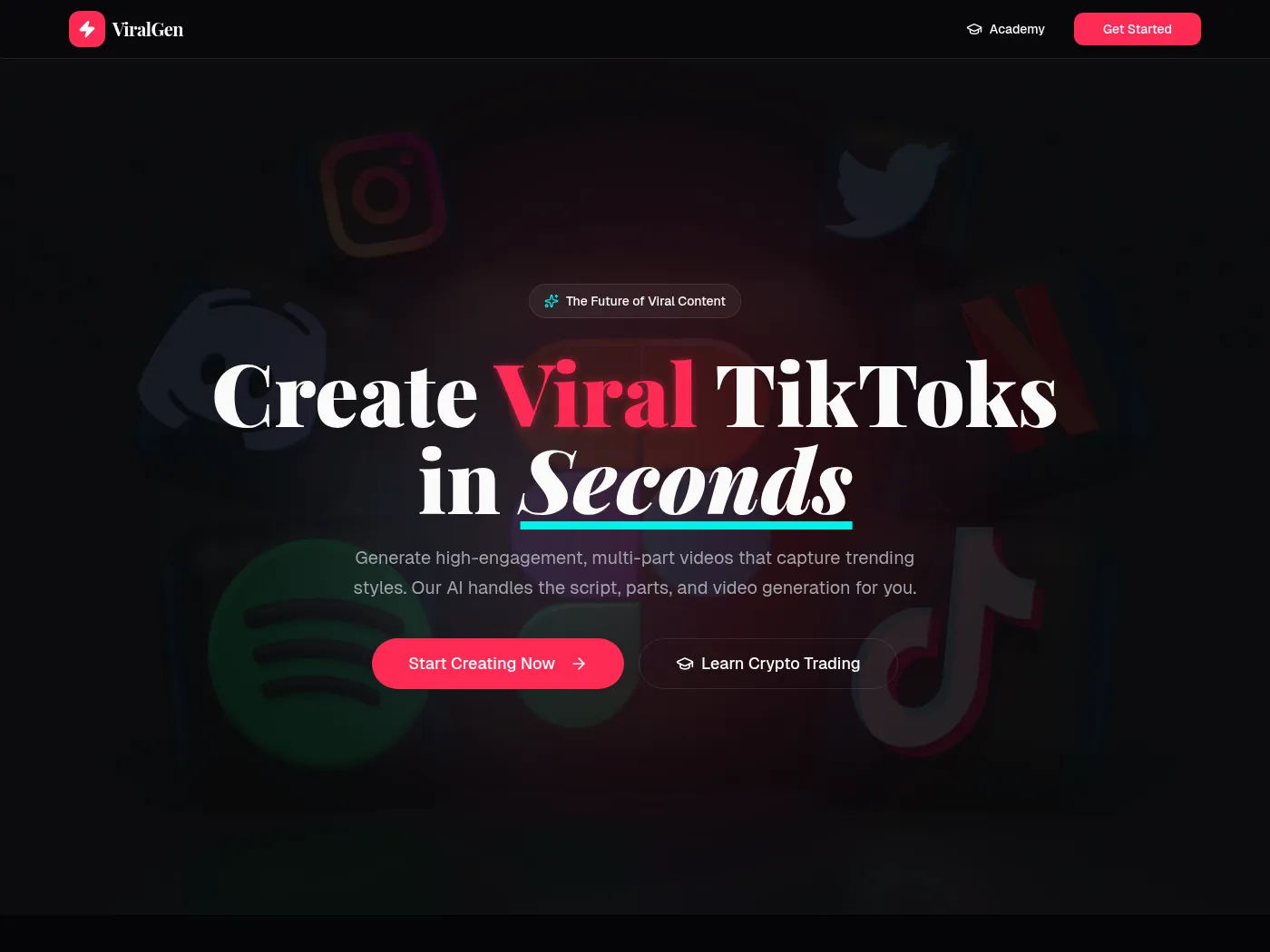 Viral TikTok Video Creator