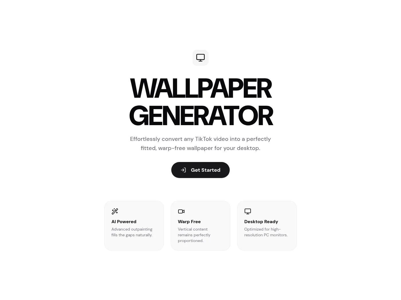 TikTok Wallpaper Generator