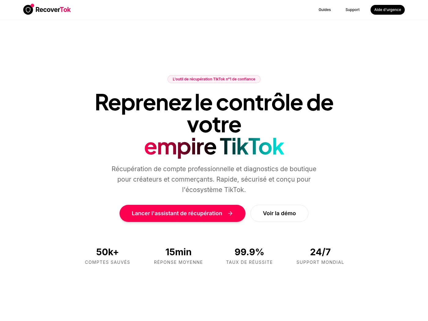 TikTokShop Recovery Tool