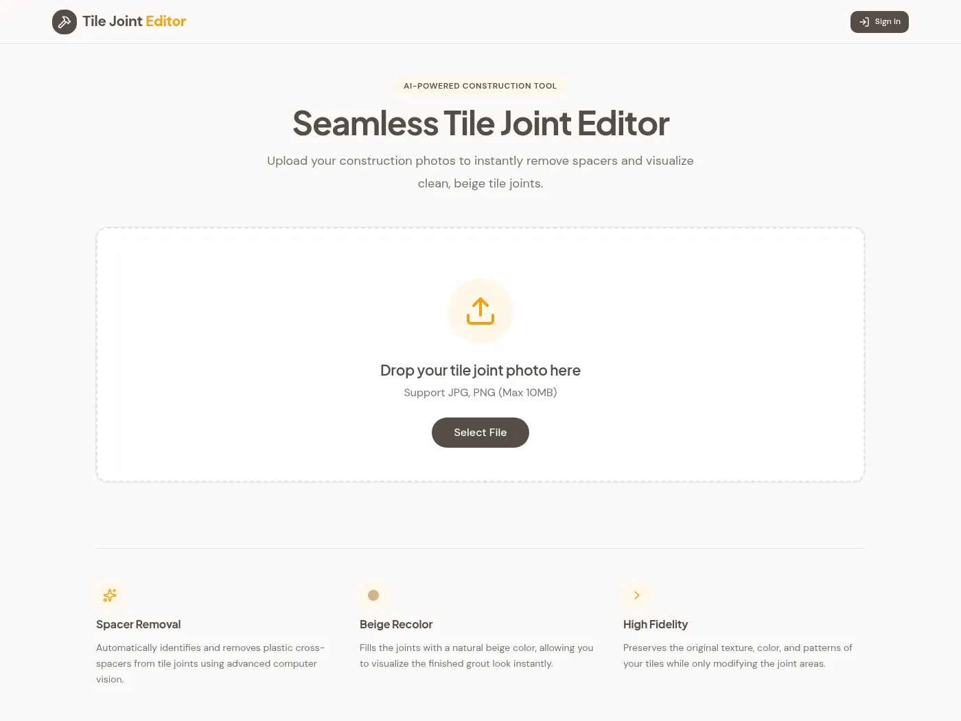 Tile Joint Editor