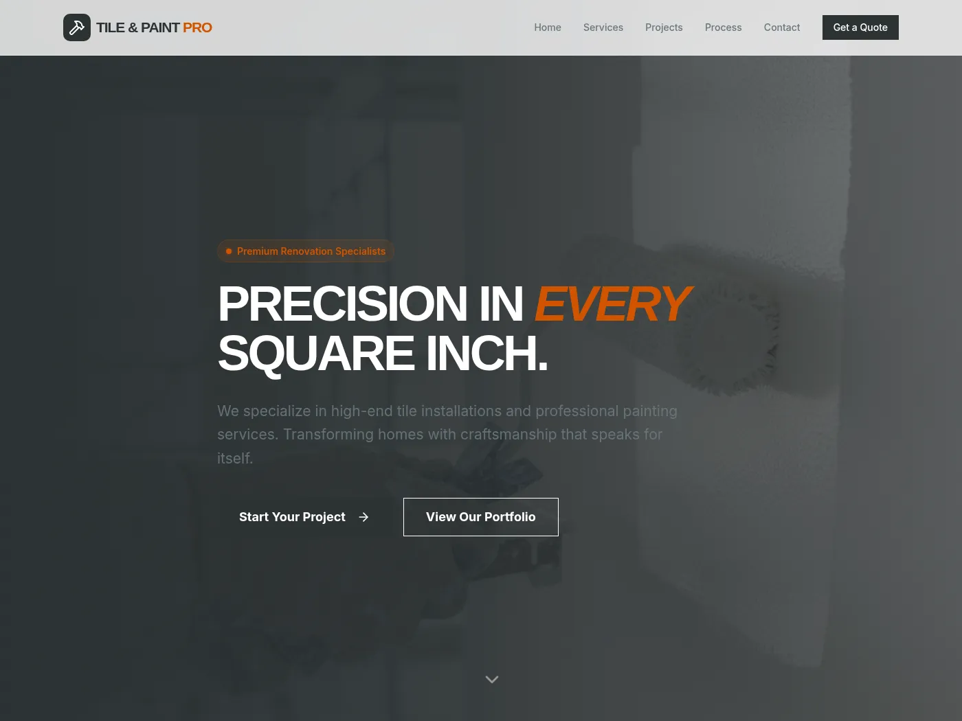 Tile & Paint Pro Site