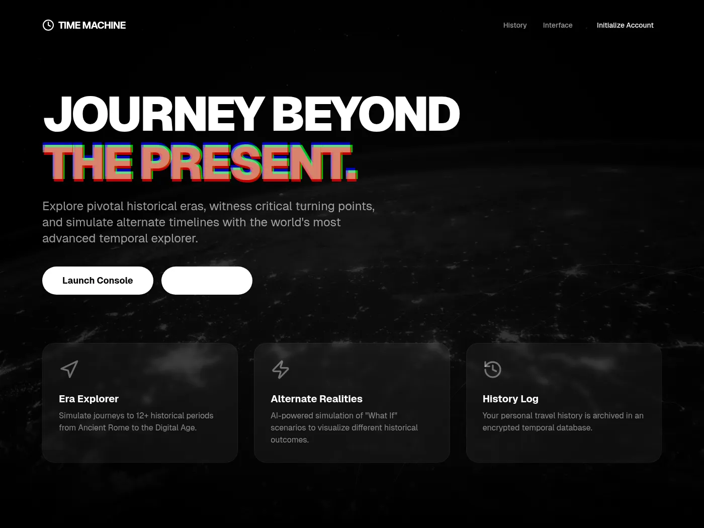 Time Machine Explorer