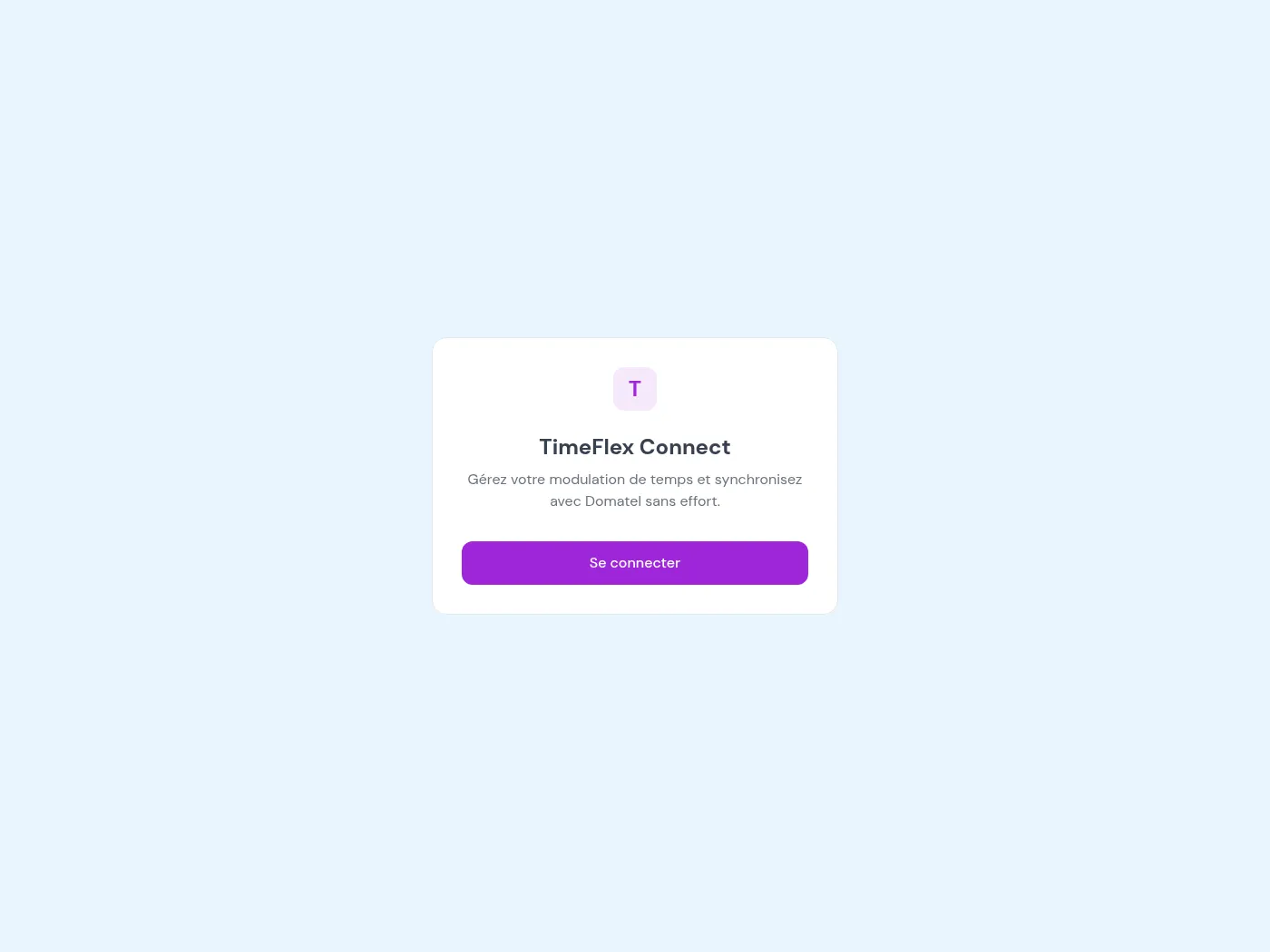 TimeFlex Connect