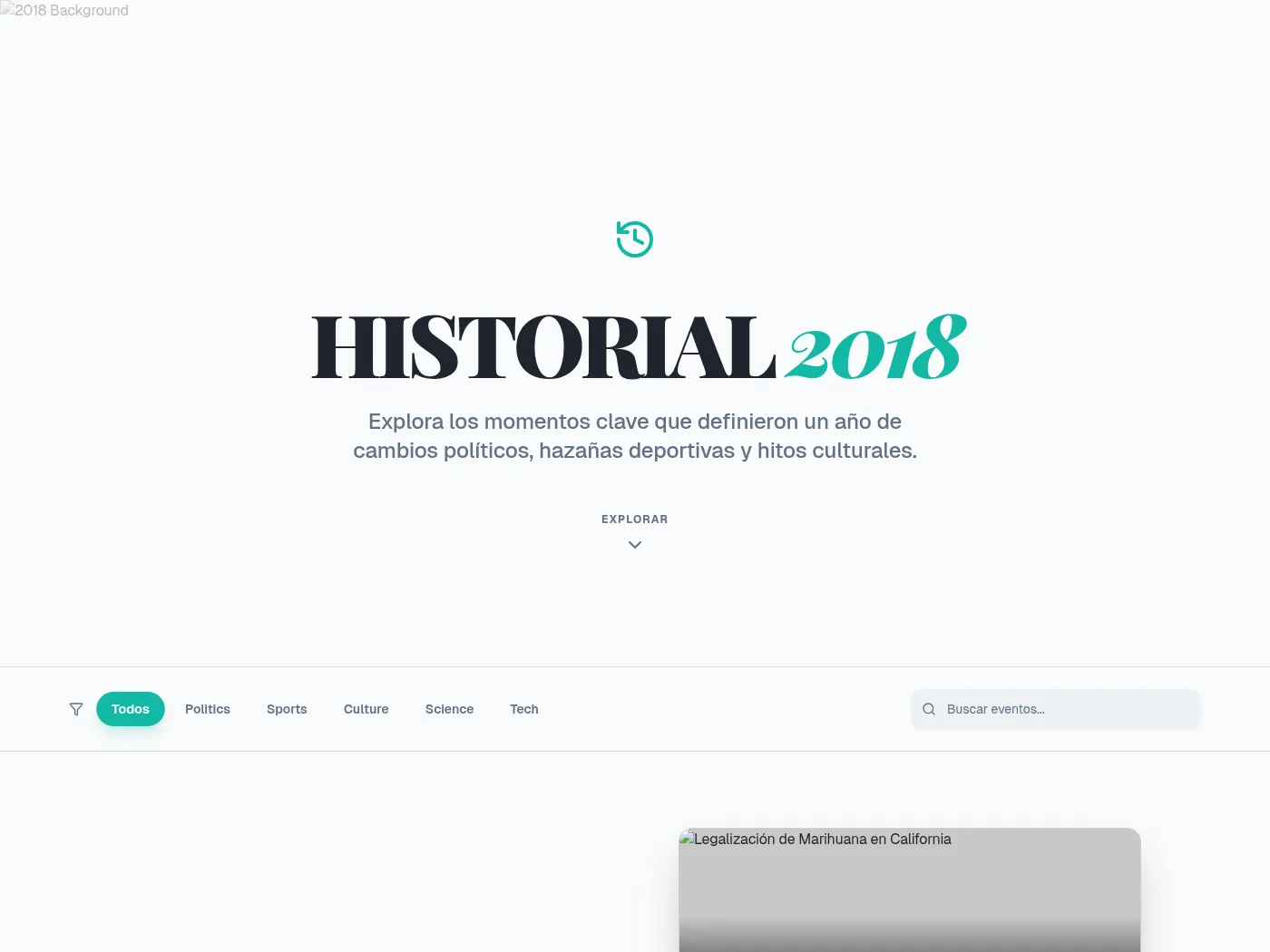 Historial 2018