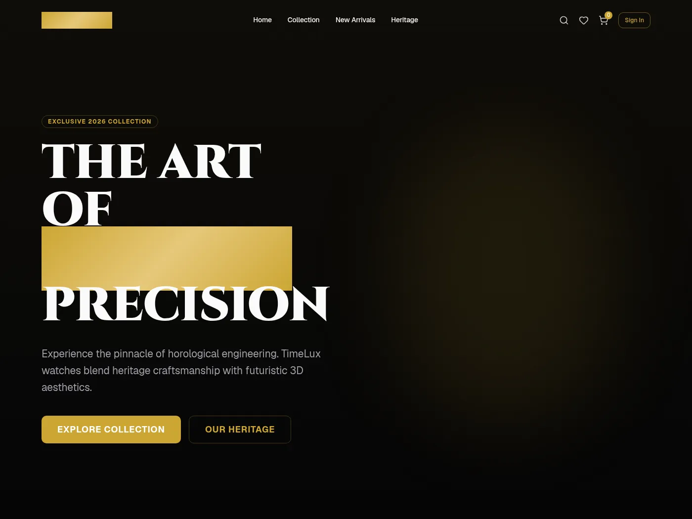 TimeLux Premium Ecommerce