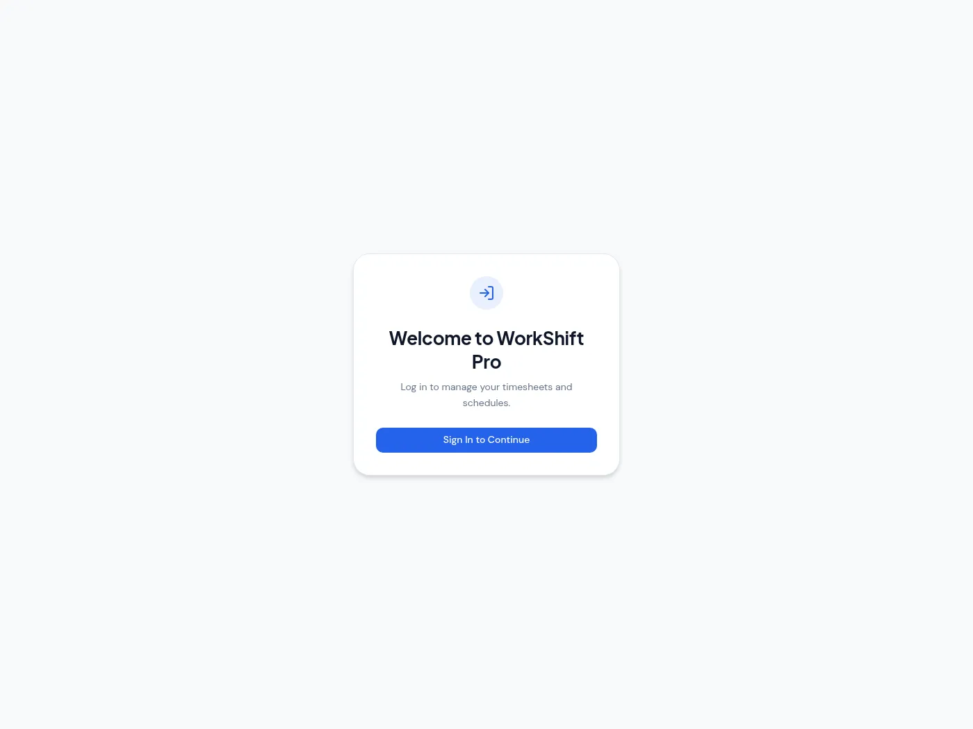 WorkShift Timesheet Pro