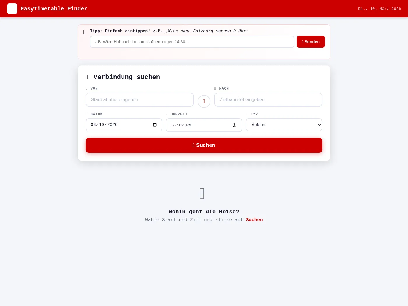 EasyTimetable Finder