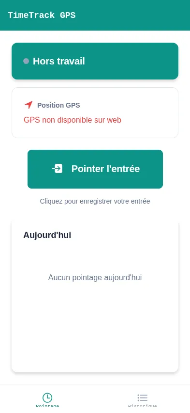 TimeTrack GPS
