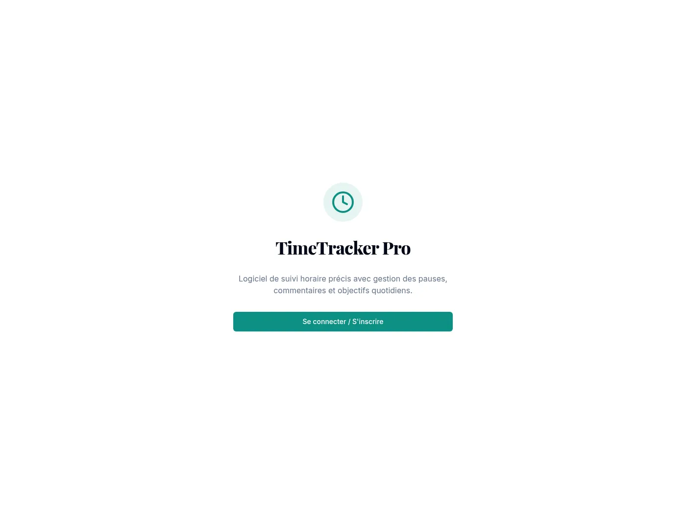 TimeTracker Pro