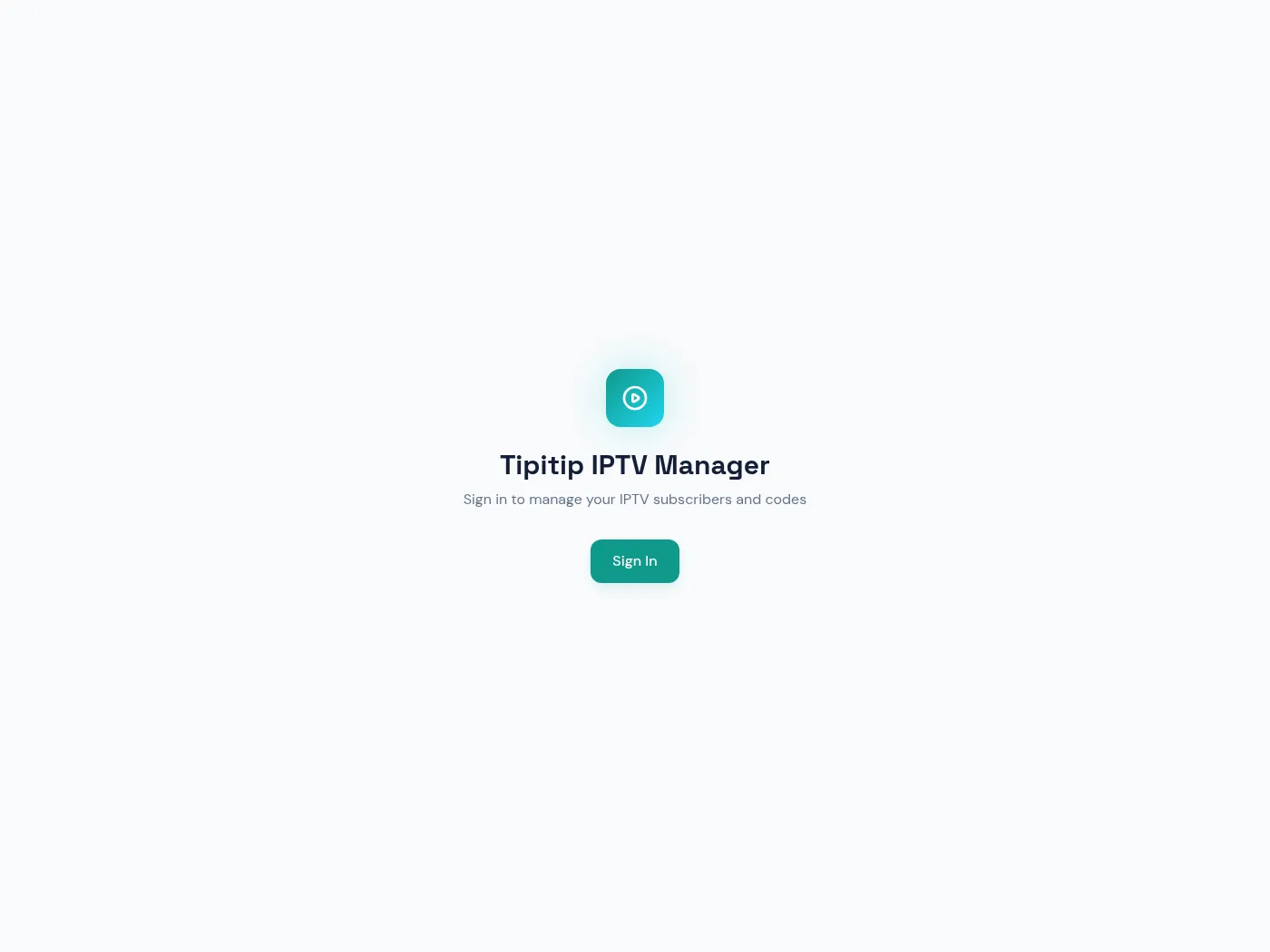 Guisstip IPTV Manager