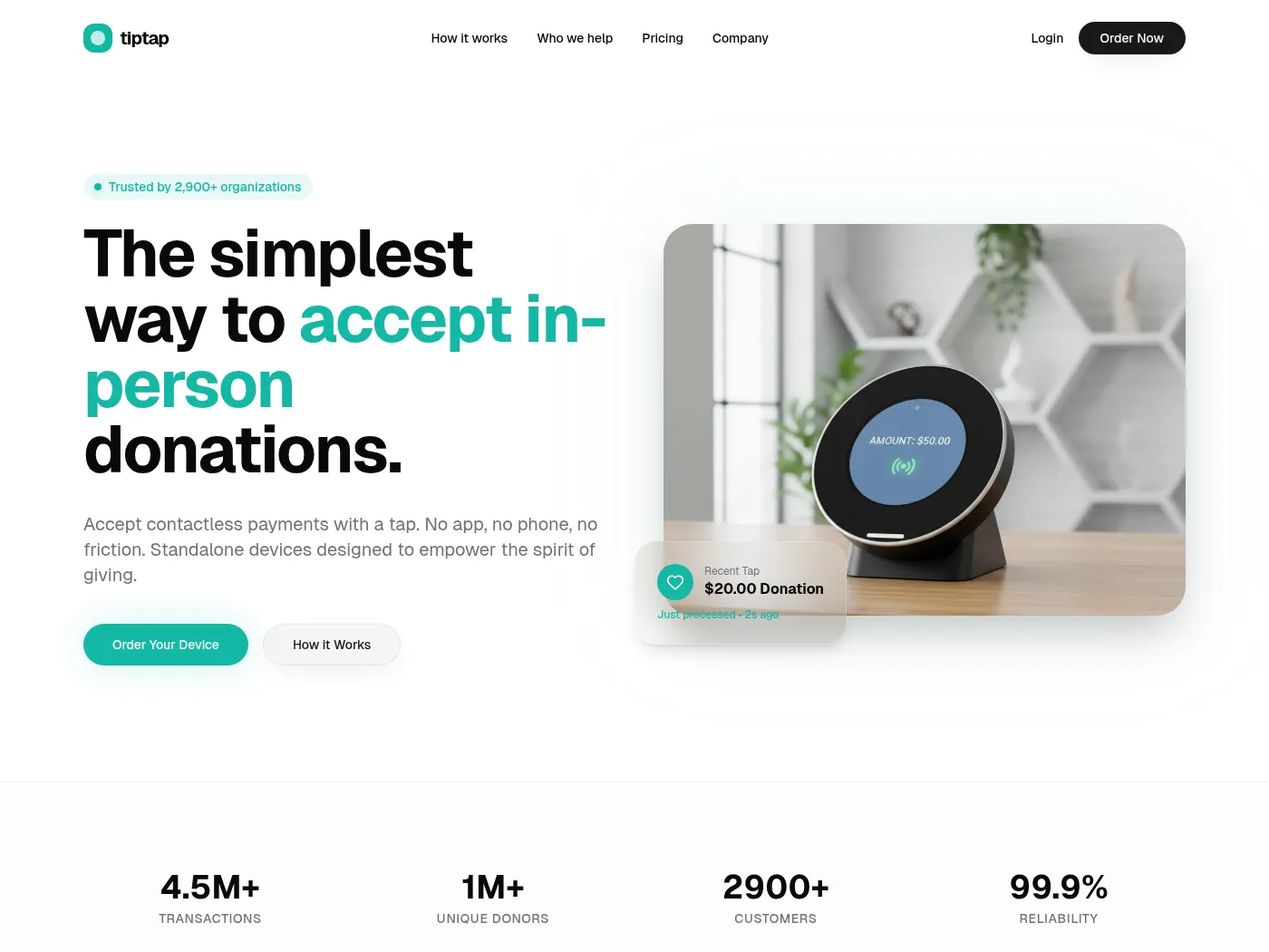 TiptapPay Website Redesign