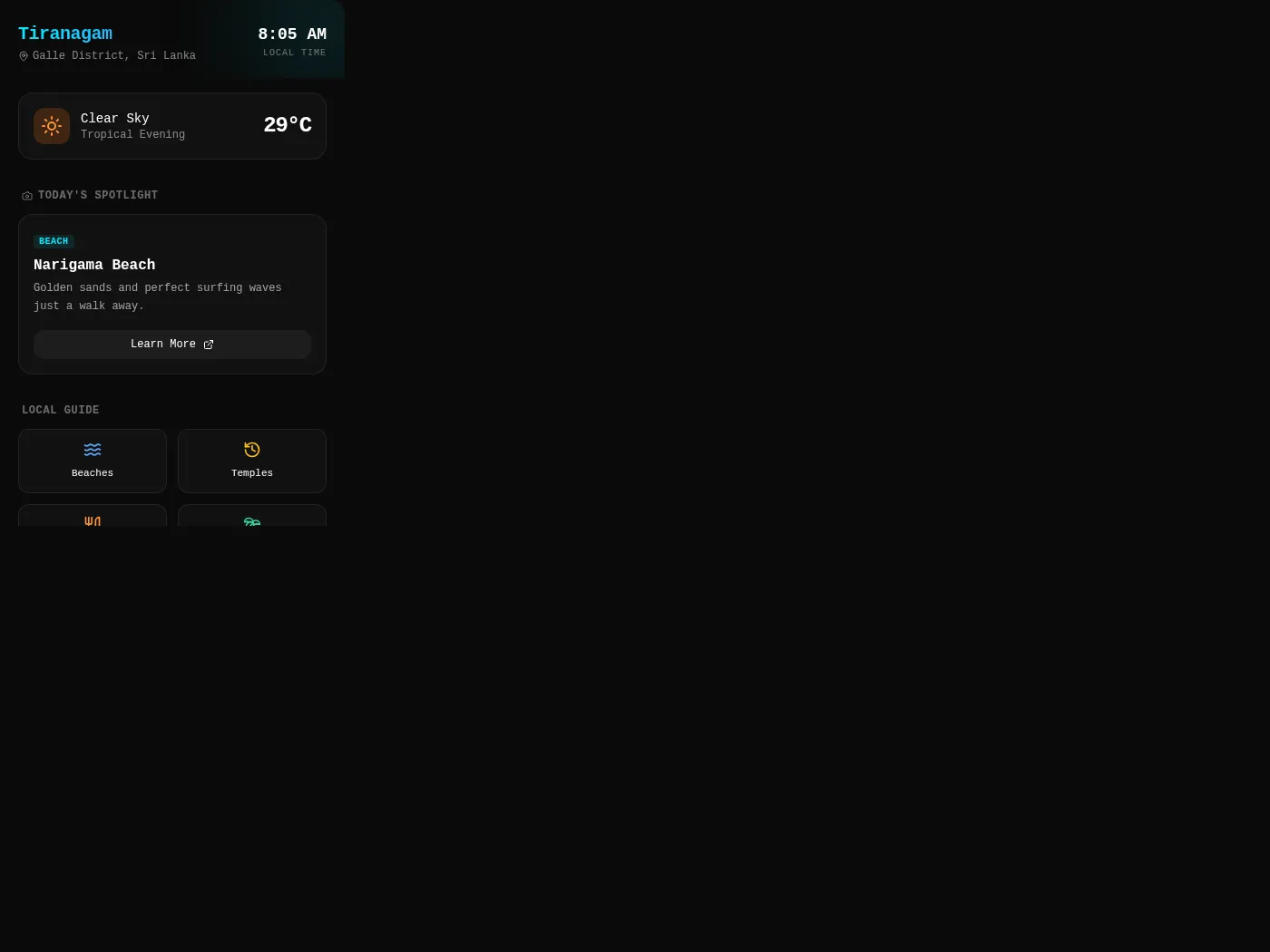 Tiranagam Info Portal