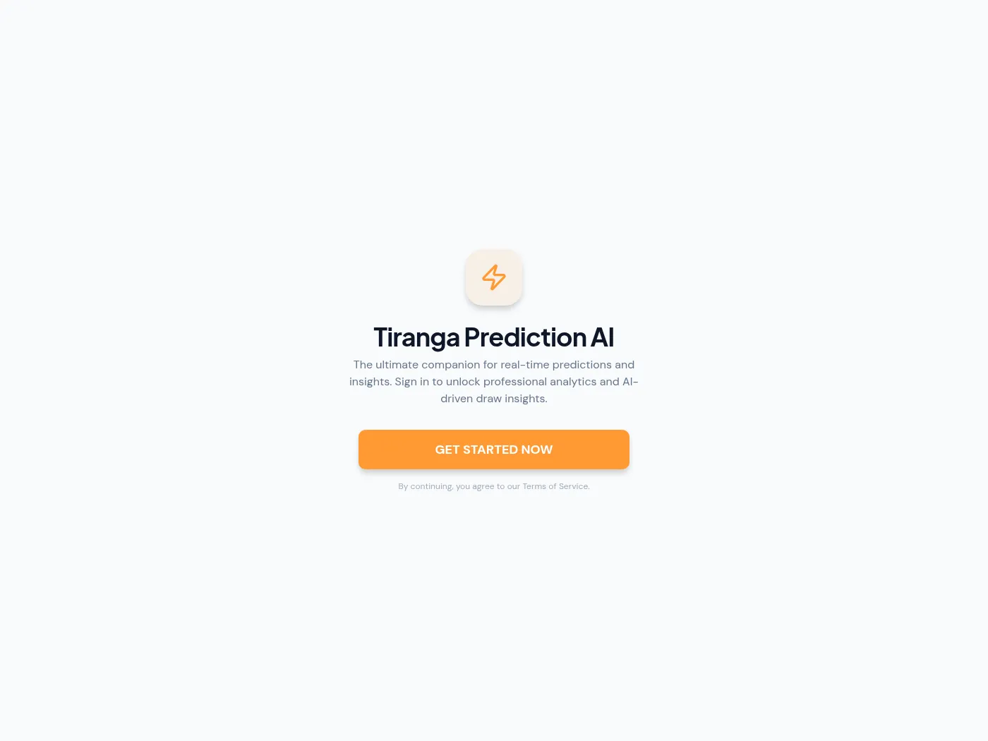 Tiranga Prediction AI