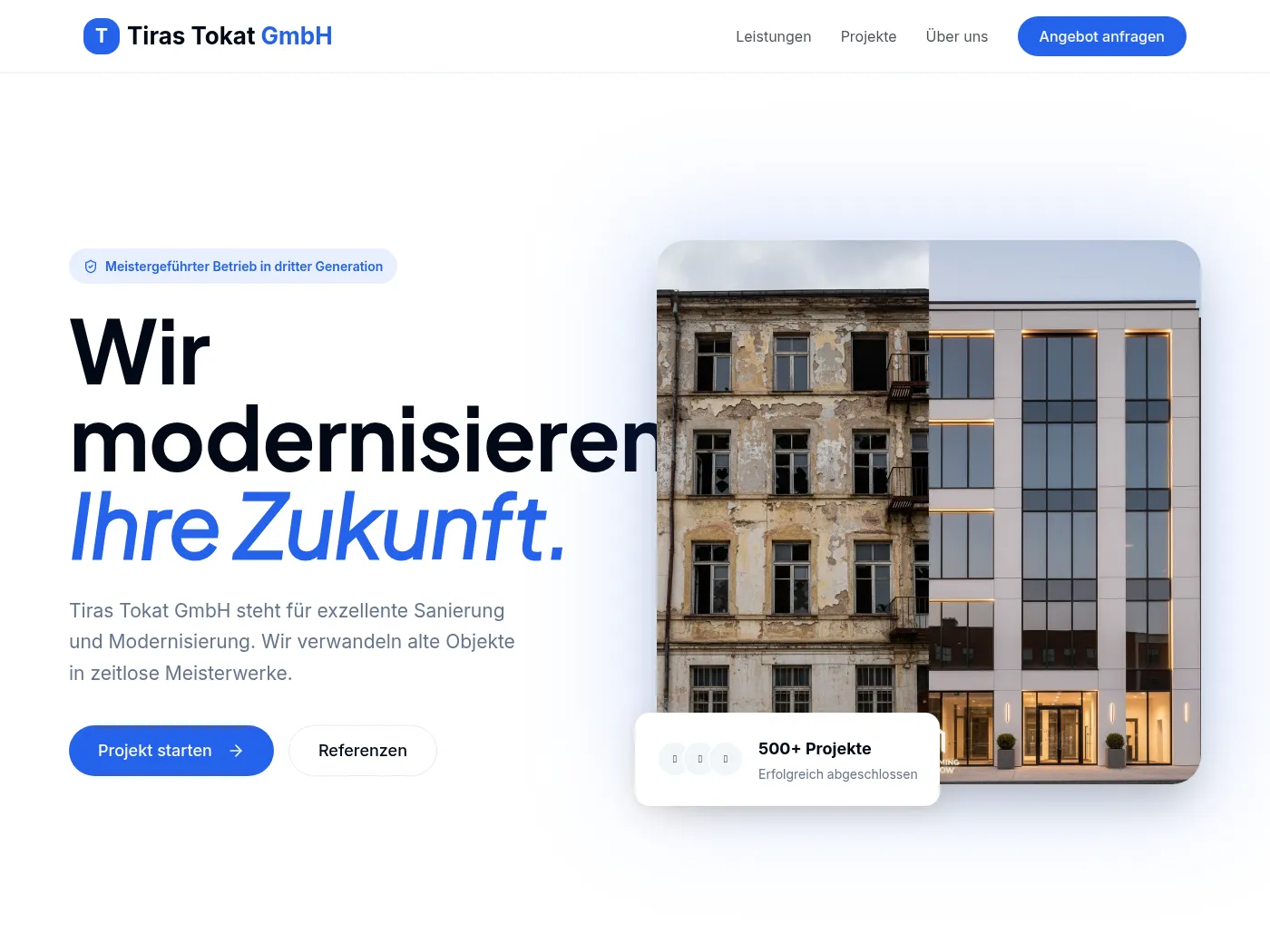 Tiras Tokat Modernisierung