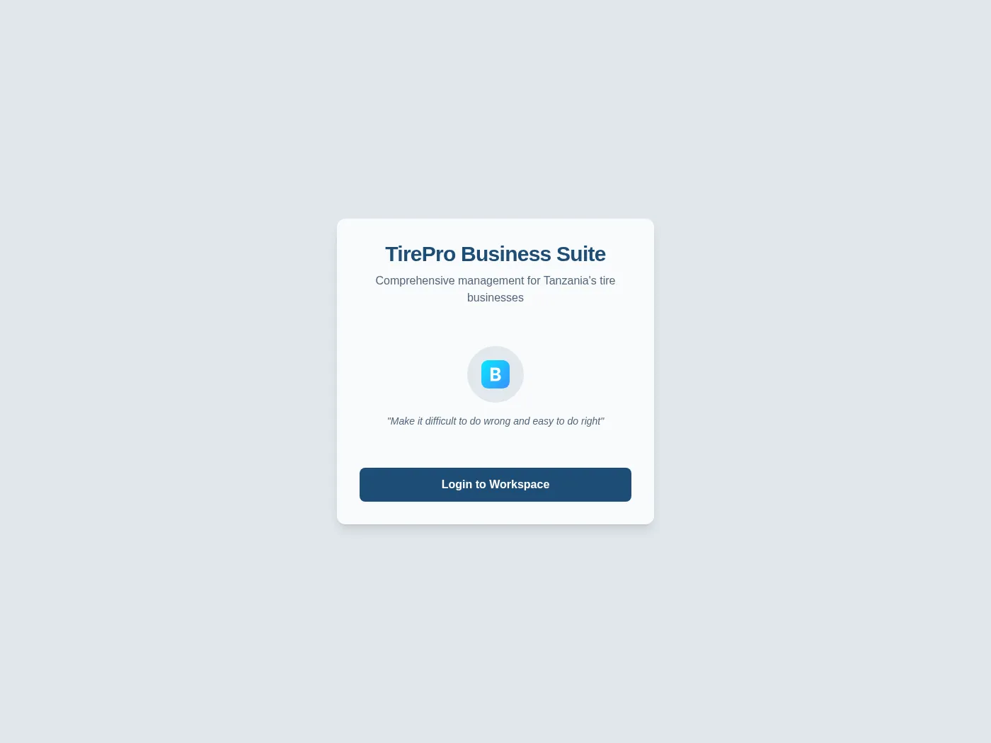TirePro Business Suite