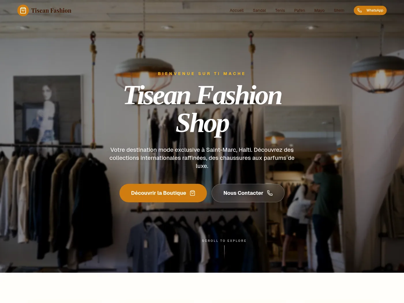 Tisean Fashion Shop Clone