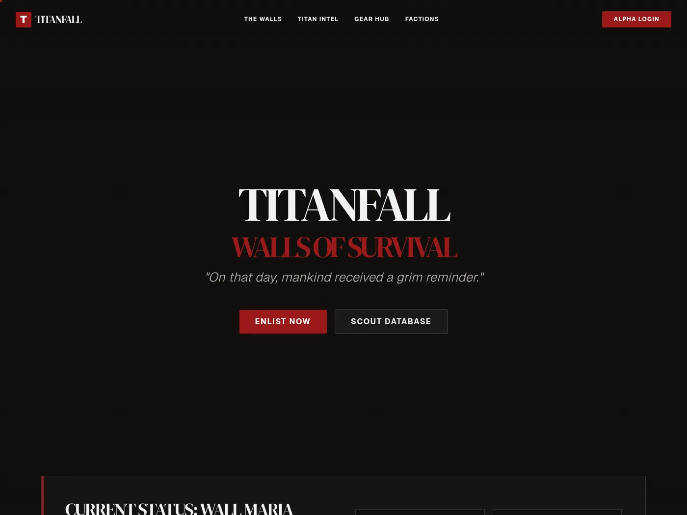 Titanfall: Walls of Survival