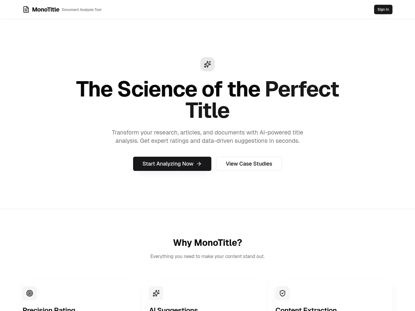 Title Review Helper
