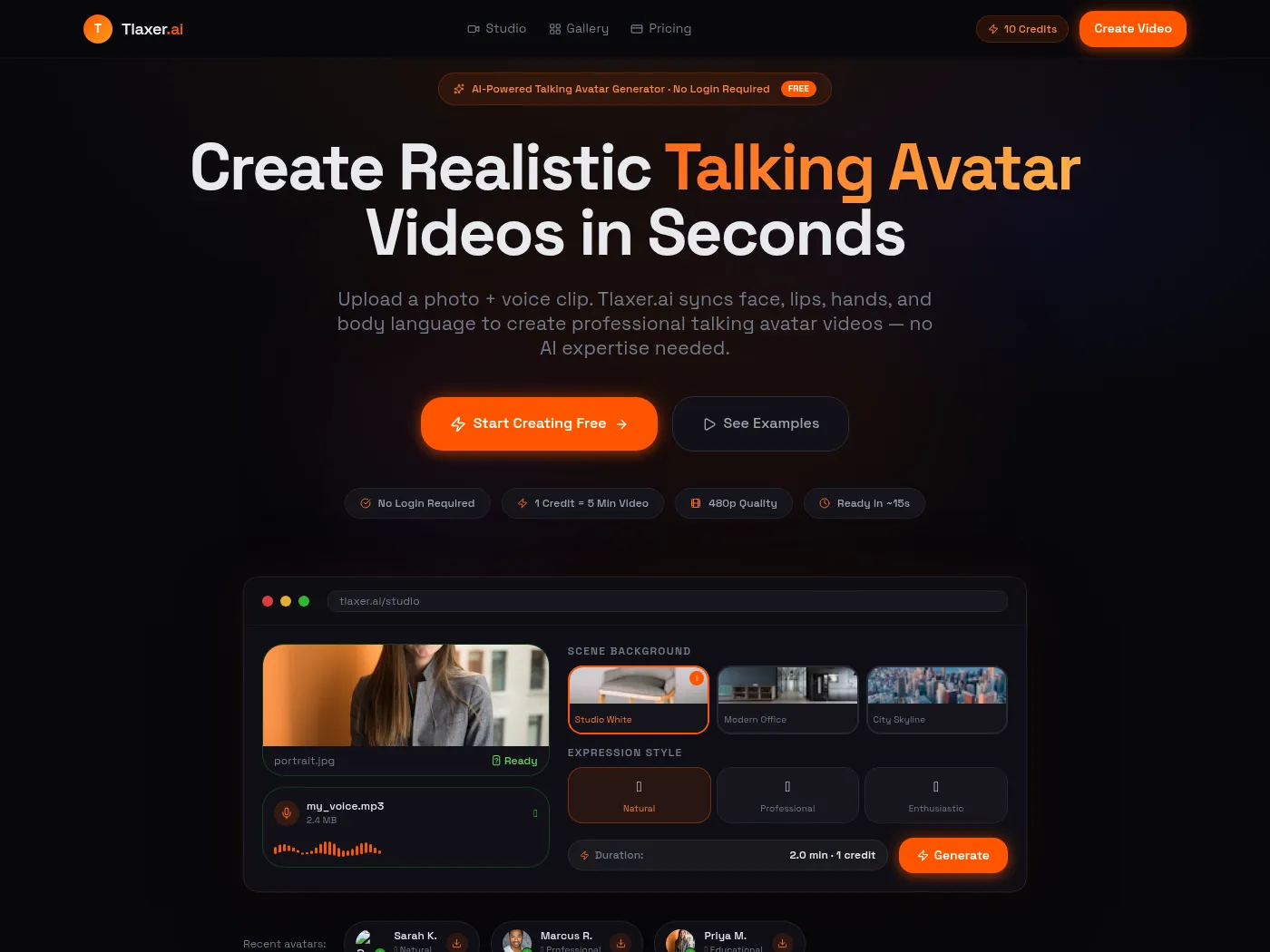 Tlaxer.ai Creator Studio