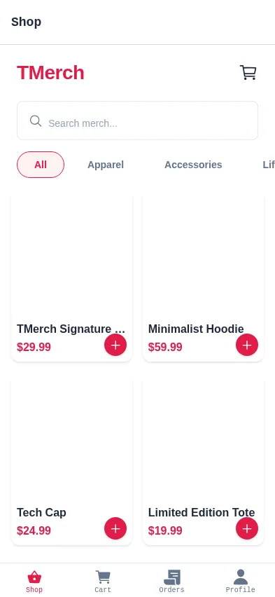 TMerch Merch Store