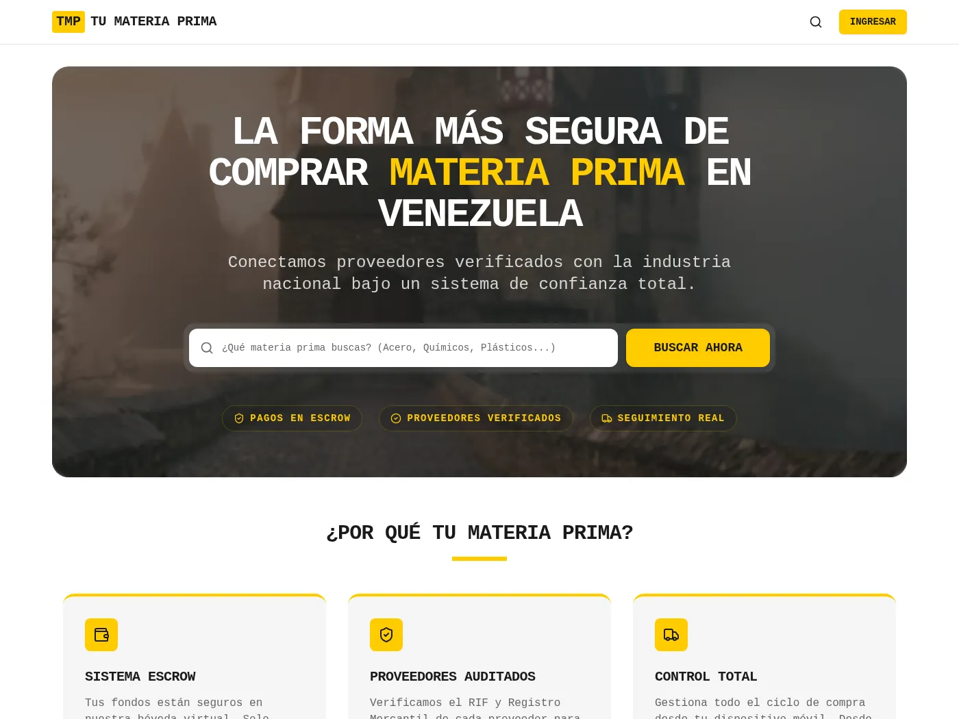 TMP Industrial Marketplace