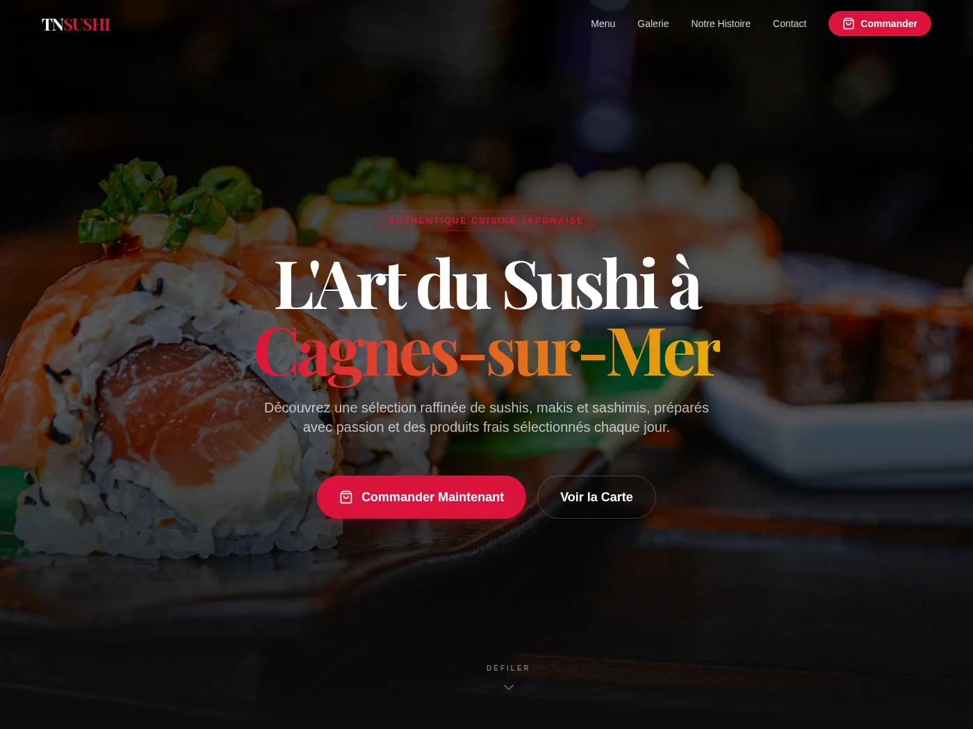 TN Sushi Showcase