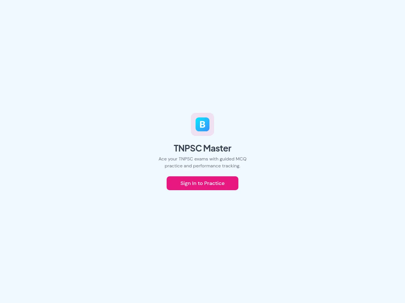 TNPSC MCQ Practice App