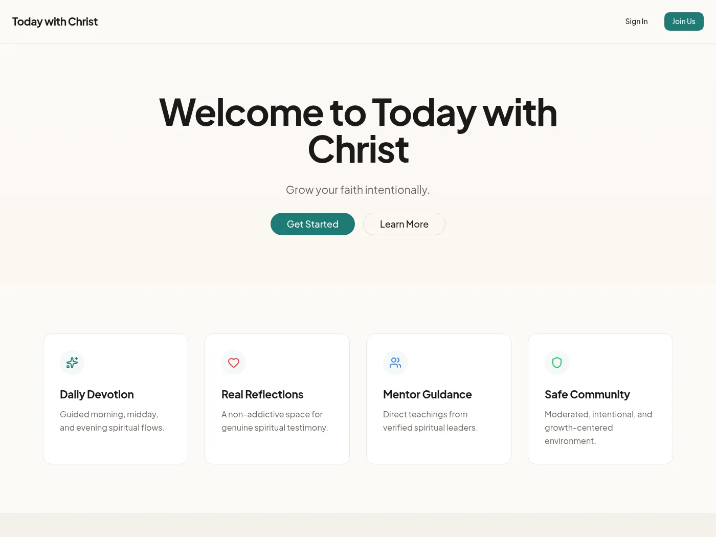 Today with Christ: Growth Ecosystem