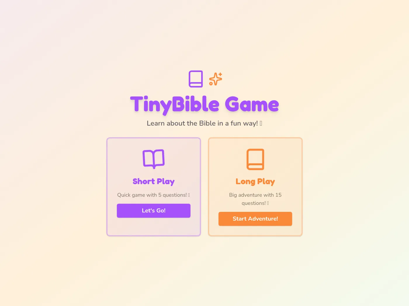 TinyBible Game
