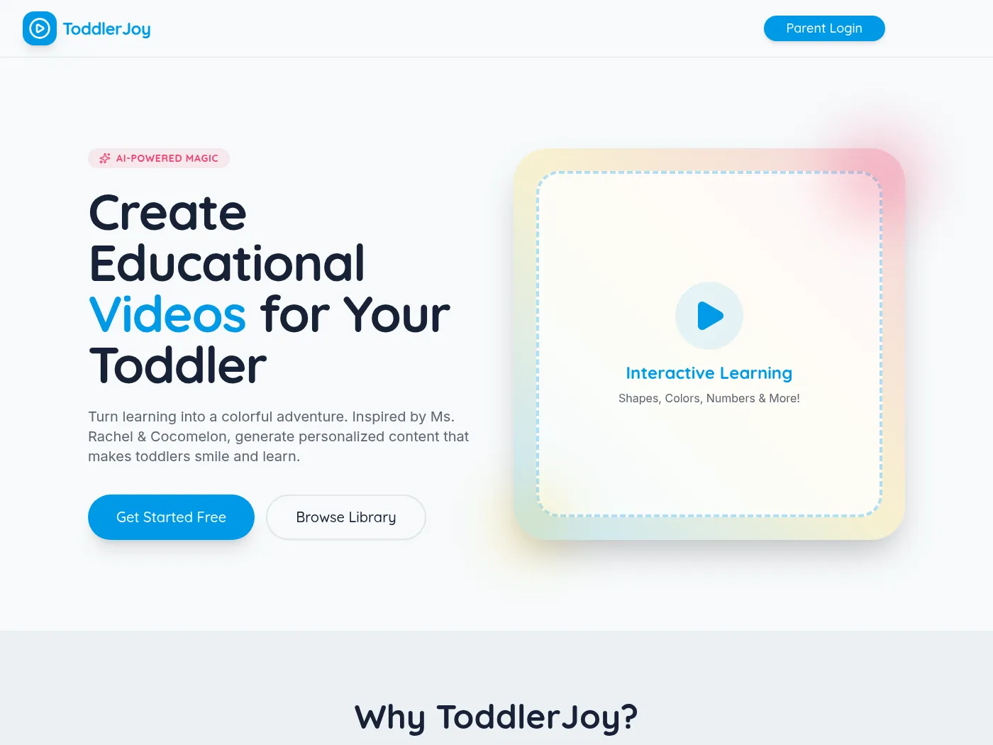 Toddler Video Creator