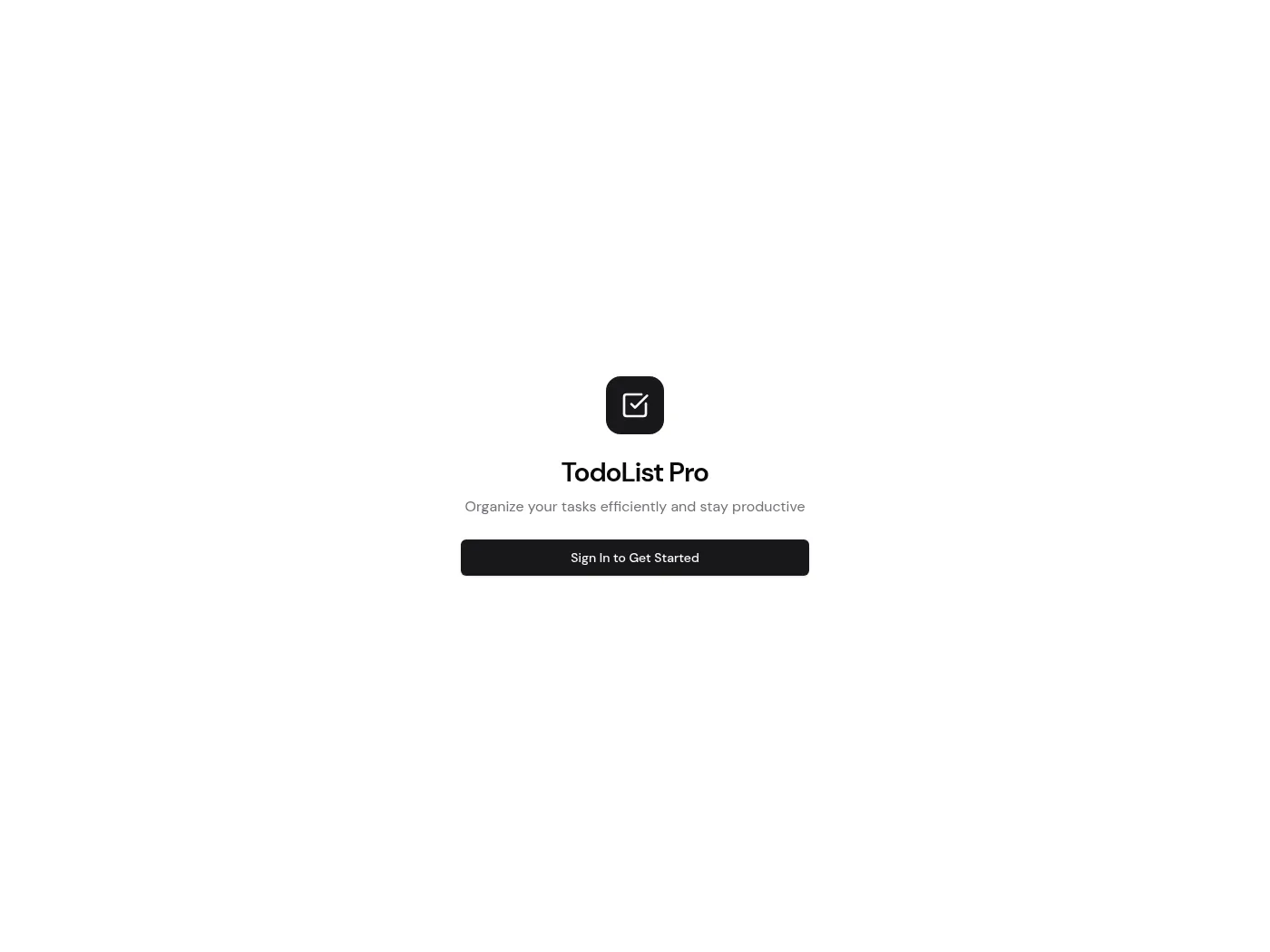 TodoList Pro
