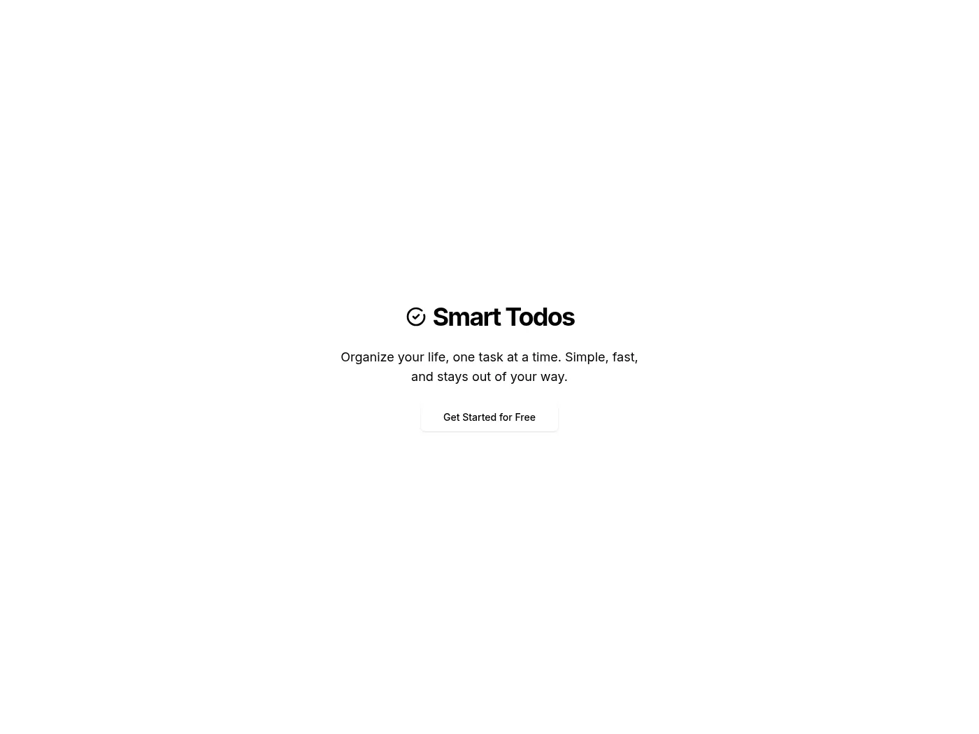 Smart To-Do List