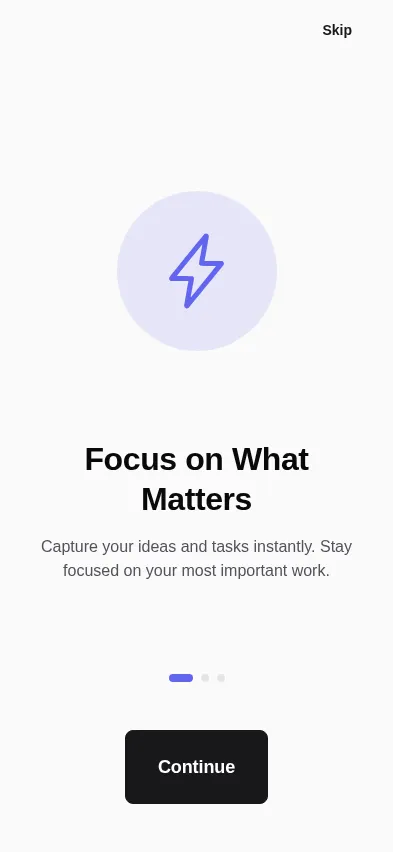 Onboard Todo Mobile