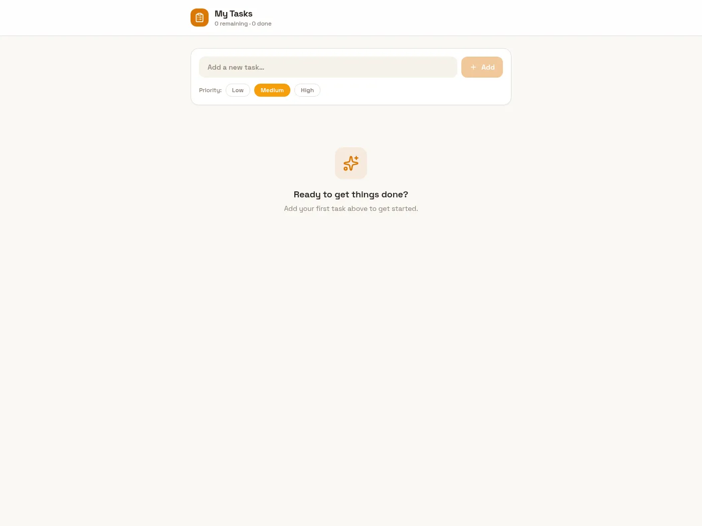 Web To-Do Manager